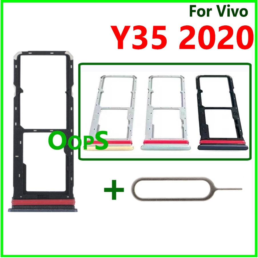 For VIVO Y35 2020 Rear Phone Sim Card Tray Slot Holder | Shopee Malaysia