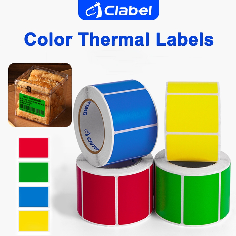 CLABEL 321D/320D/221D Color Thermal Label Paper Suitable For ...