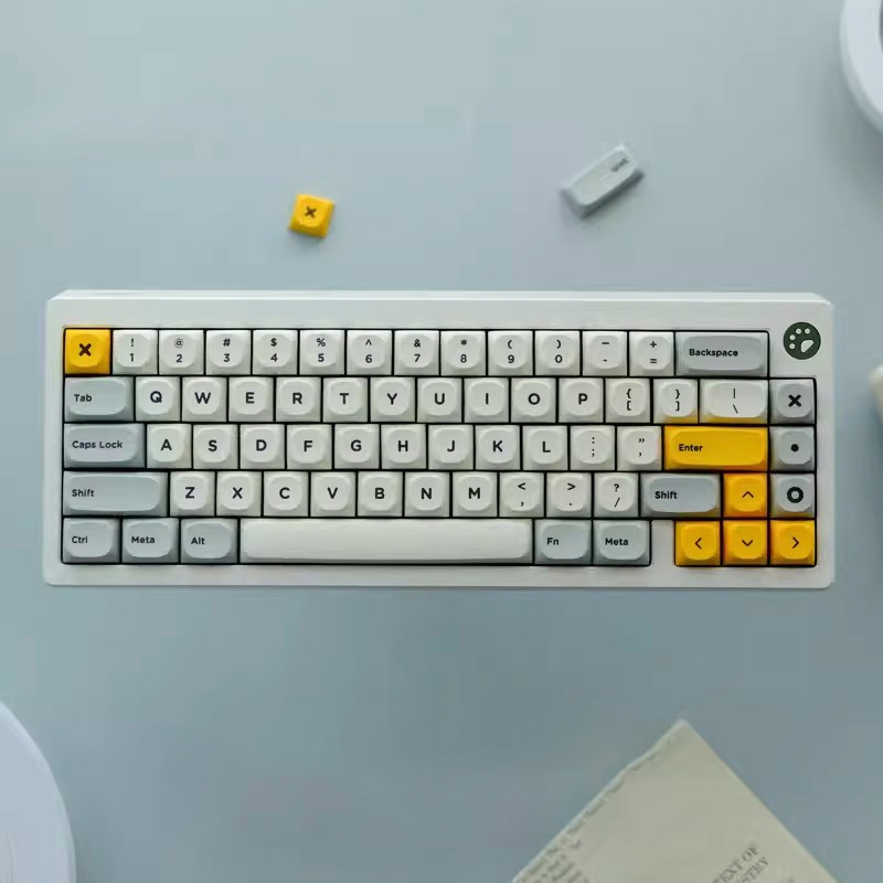 MA Profile Heavy Industrial Keycaps Set PBT Dye Sublimation Keycap 125 ...