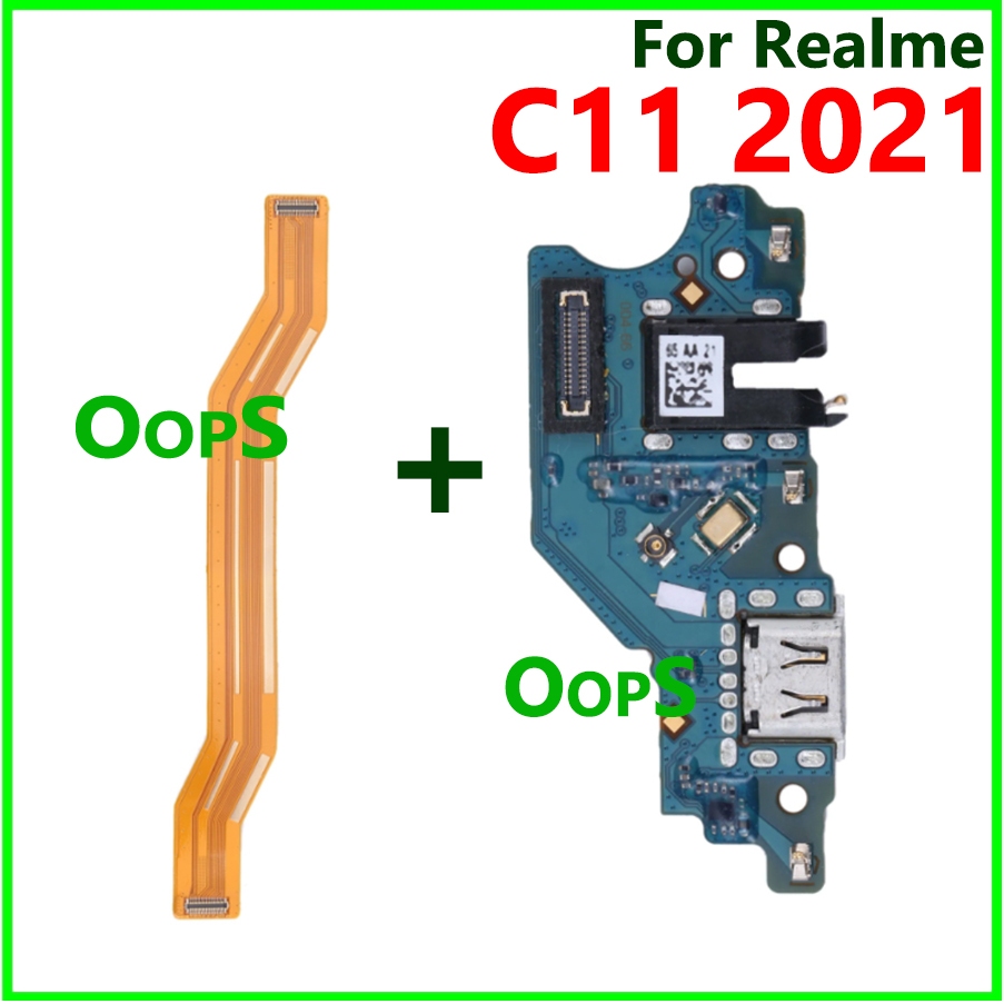 Charging Charger USB Port Flex for REALME C11 2021 LCD Main Board Motherboard Connector Cable ...