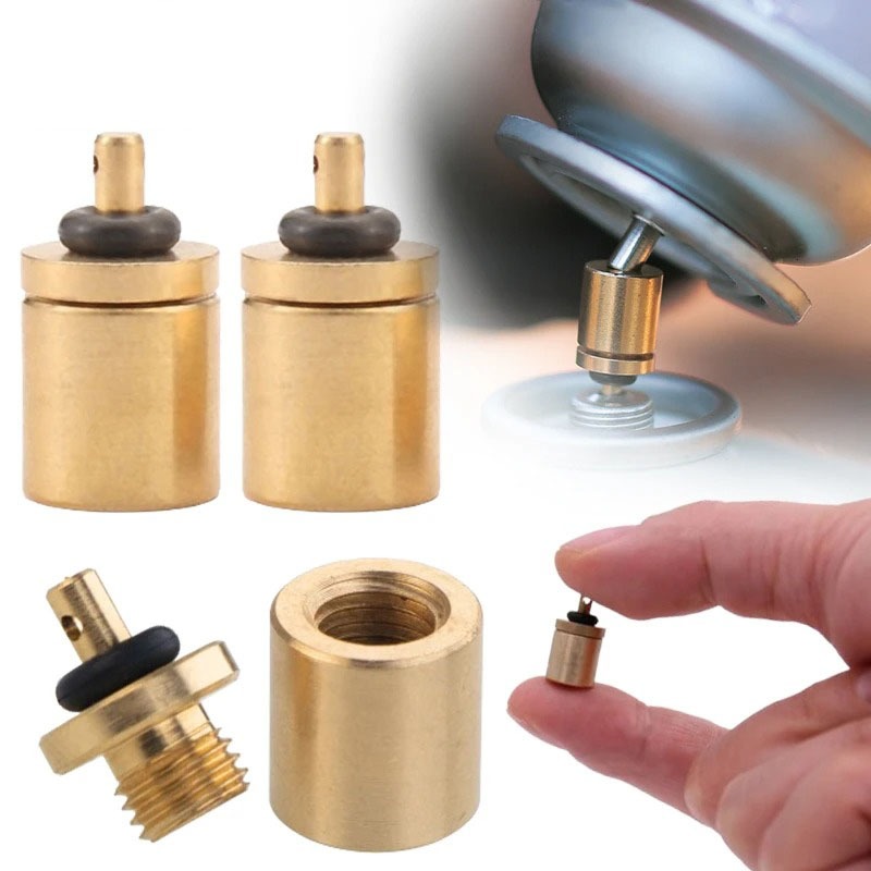 Gas Refill Adapter Filling Butane Canister Outdoor Camping Stove Gas ...