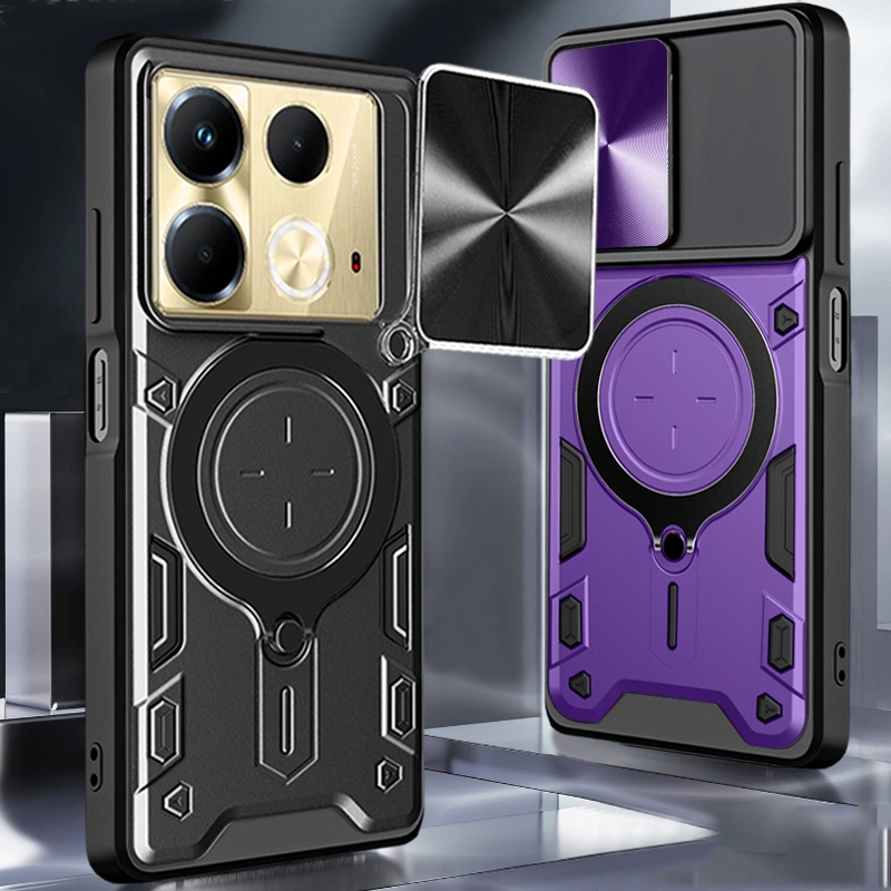 Shockproof Protector Heavy Hard Casing Case with Metal Stand for ...