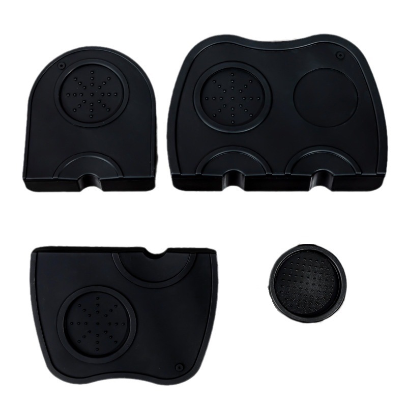 Espresso Coffee Tampers Mat Fluted Coffee Tampering Corner Mat Pad Food ...