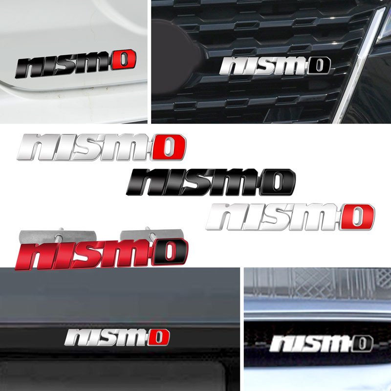 3d Metal Nismo Logo Letters Car Front Grill Emblem For Nissan Sentra ...