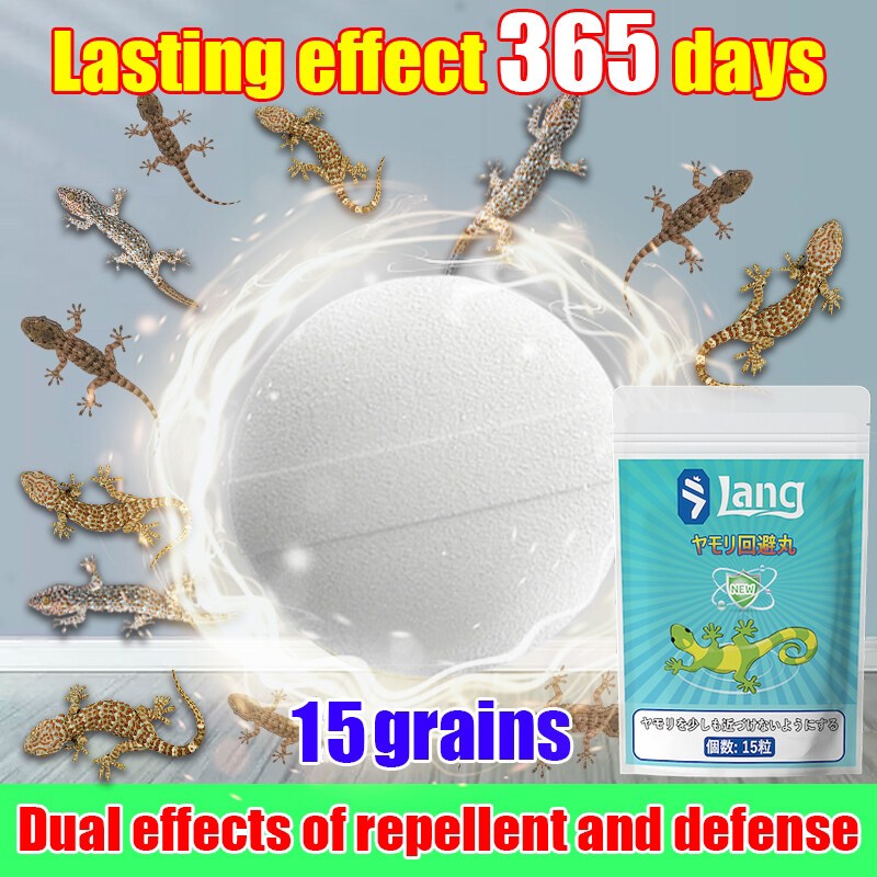 Lizard repellent Gecko repellent 15 capsules Exclusive R&D The formula ...
