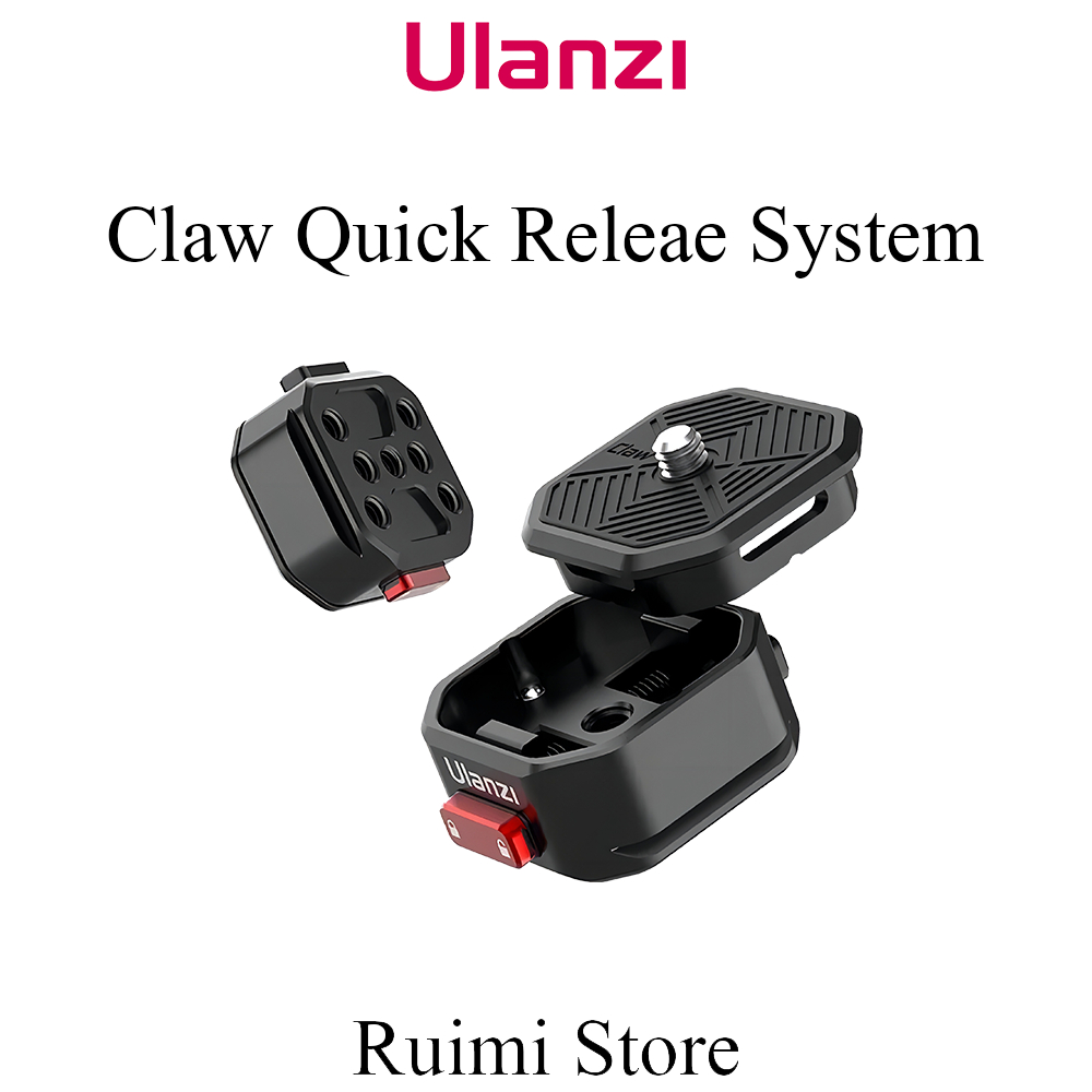 Ulanzi Claw Arca Swiss Quick Releae Plate Mount 1/4'' Tripod Monopod ...