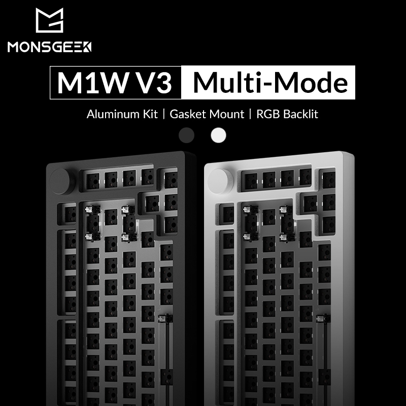 New Arrival ! 】 MonsGeek M1W V3 RGB Hot-swappable Wireless Mechanical ...