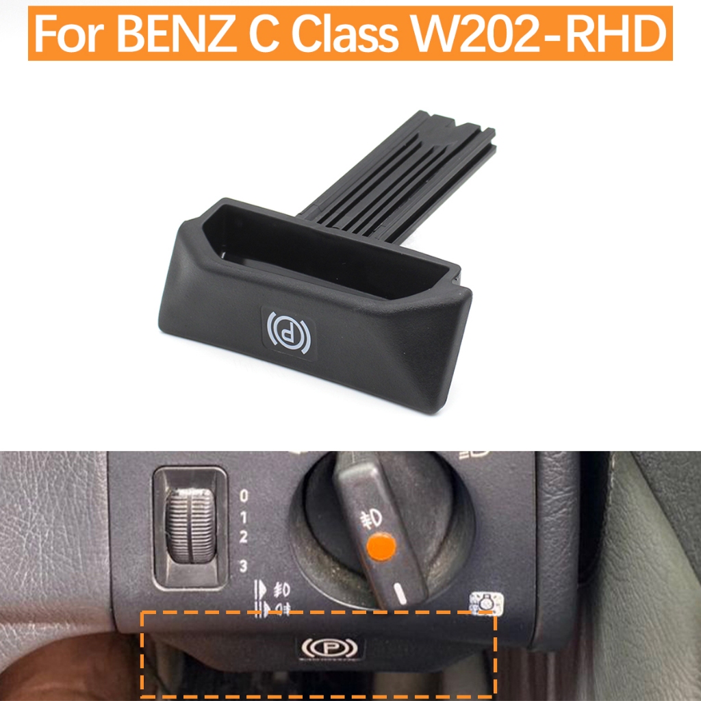 RHD Car Handbrake Lever Release Handle Parking Brake Switch For ...