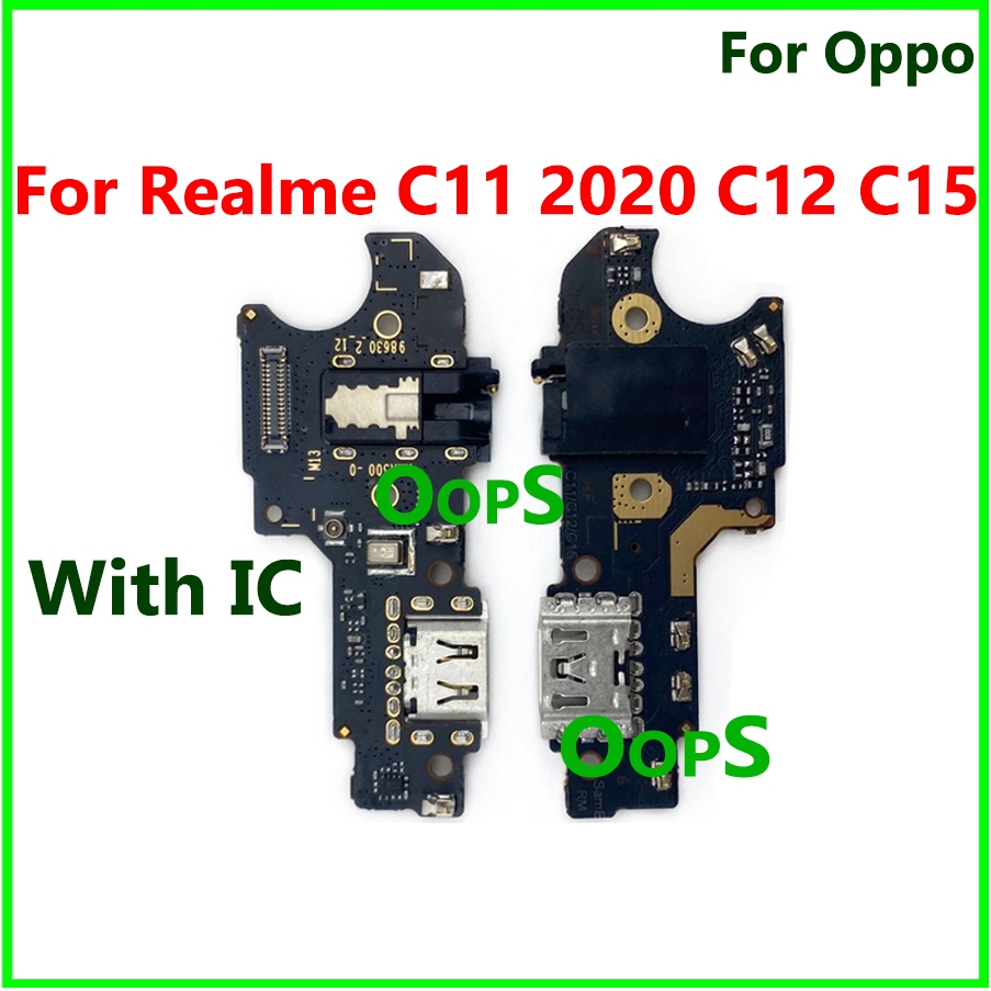 For Realme C11 2020 C12 C15 Phone Fast IC Charger Charging Board USB ...