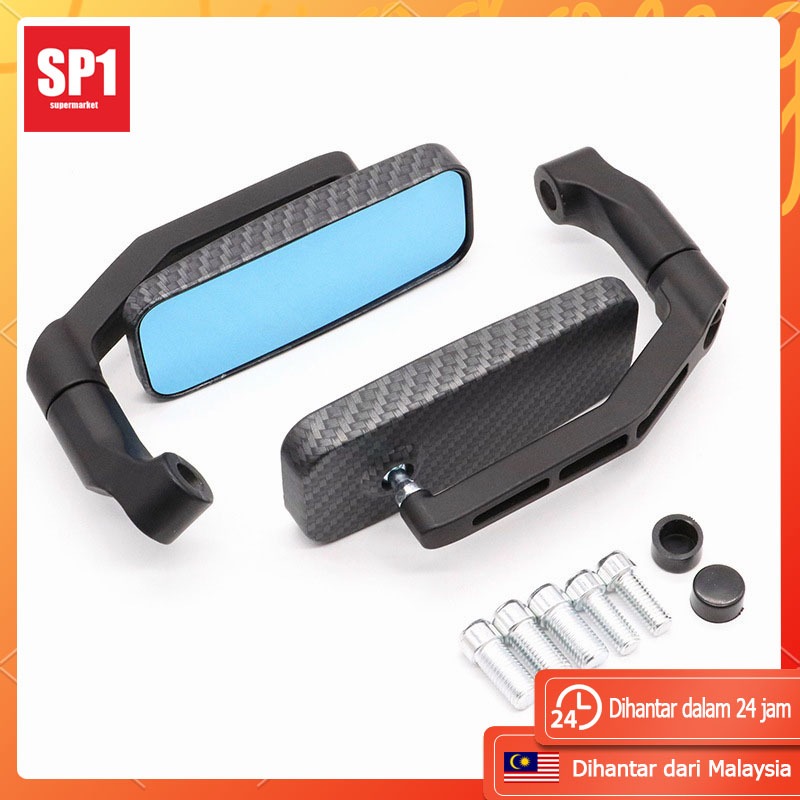 Ready in MY Motor Bike Side Mirror Rear View Motorcycle Alloy CNC ...