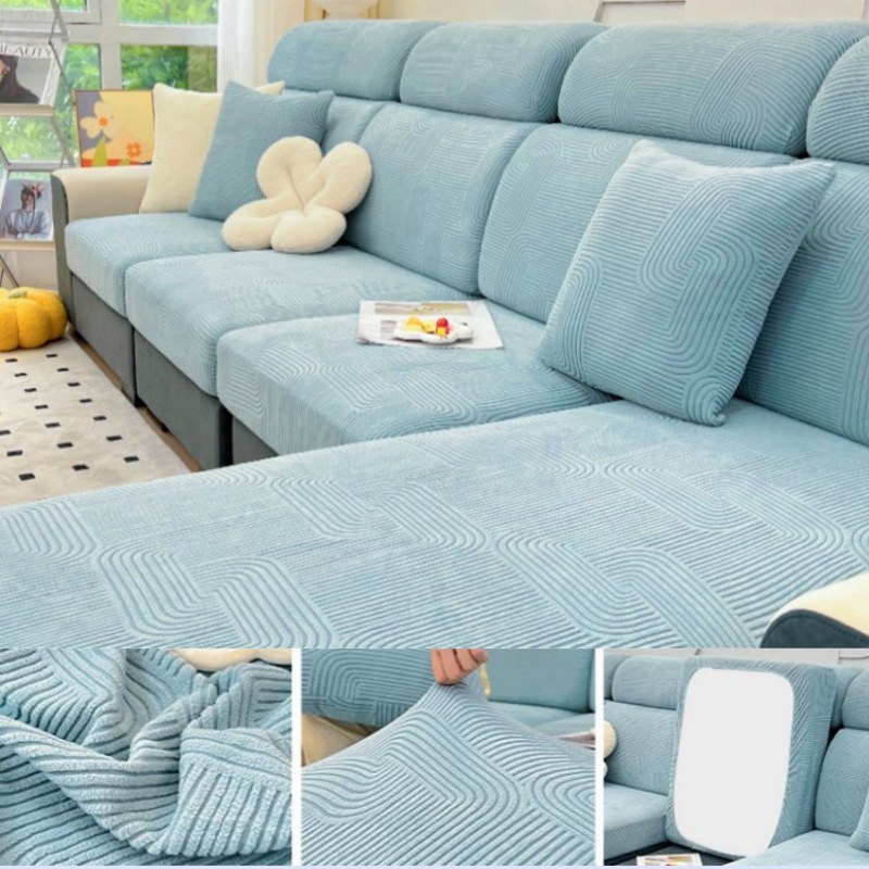 Anti-dust Machine Washable Sofa Covers 1/2/3/4 Seater Couch Cushion ...