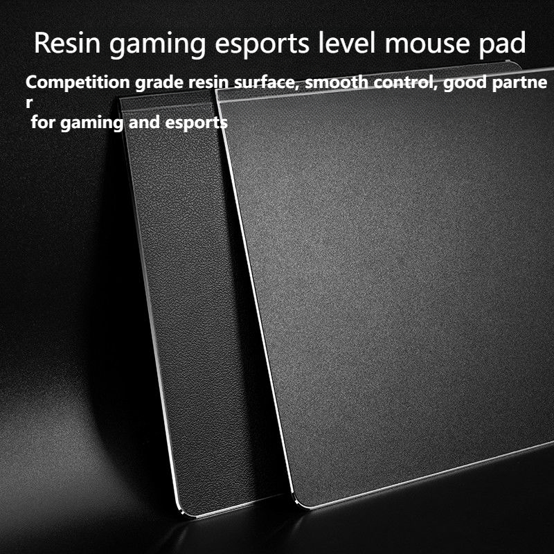 Luwei Metal Computer Mouse Pad Simple Gaming Mouse Pad Large Thick Hard ...