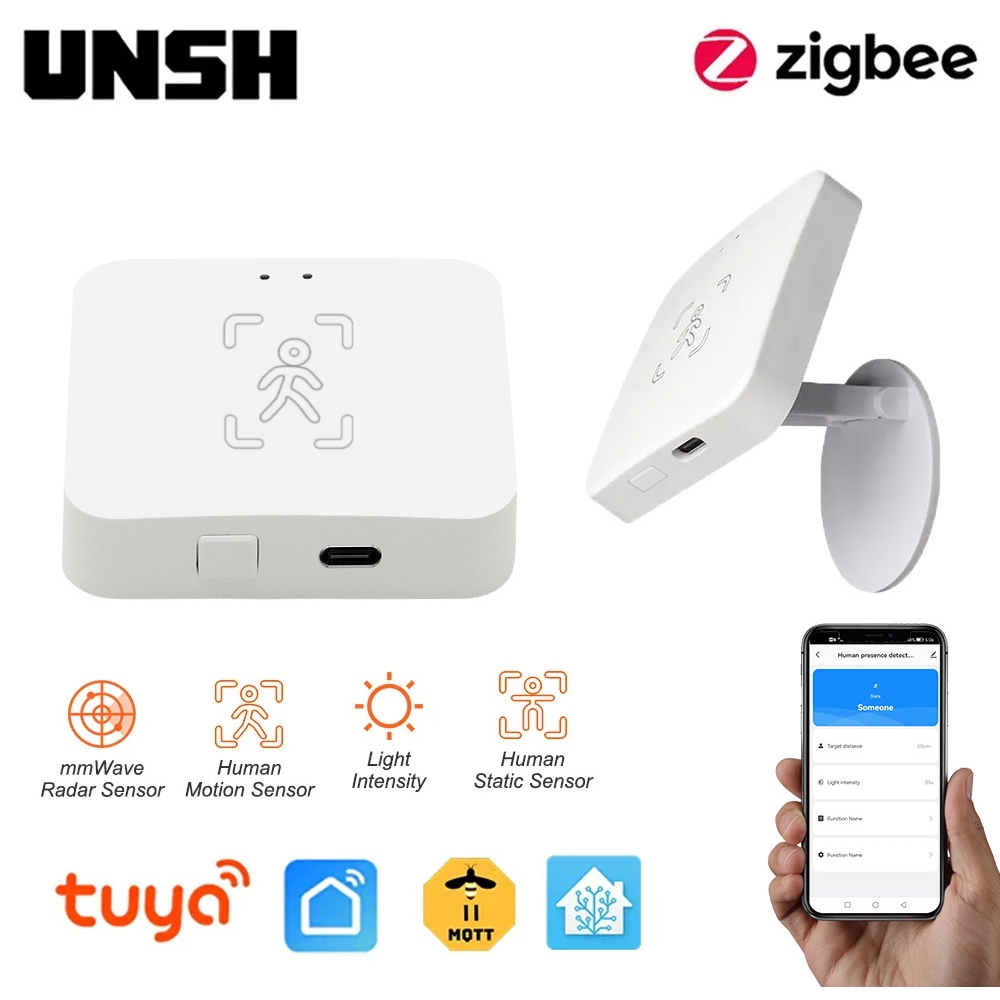 Tuya Zigbee Smart Human Presence Detector MmWave Radar Pir Montion ...