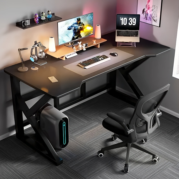 【ACC】Gaming Table 120/140cm Computer Table Meja Office Bedroom Gaming ...