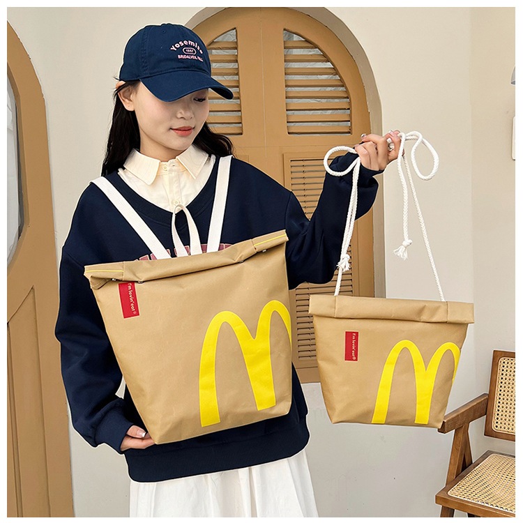 Mcdonald's Limited Edition Backpack Unique Design Canvas Bag Men Women ...