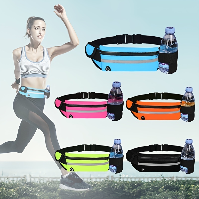 High-Visibility Reflective Running Waist Bag - Secure Waterproof Belt ...