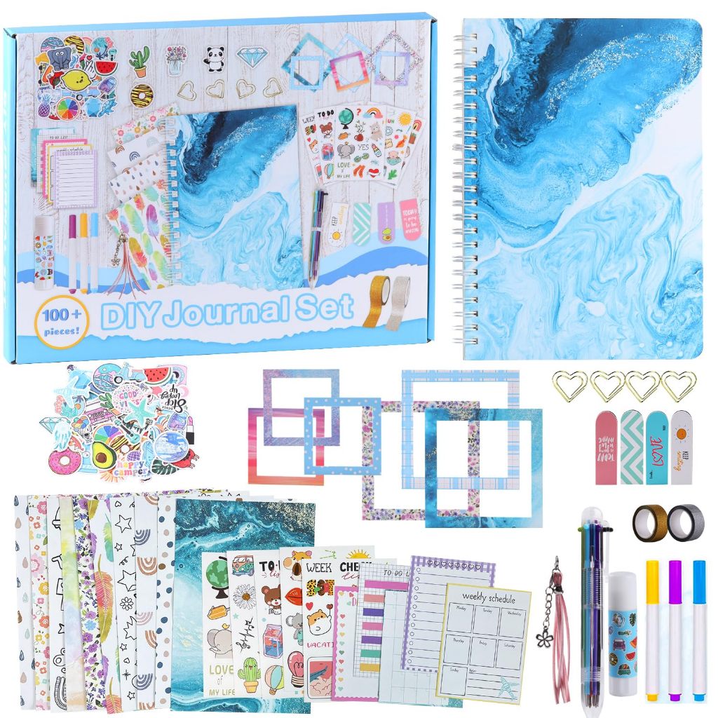 DIY Journal Set for Girls, Desirable Gifts for Girls - Scrapbooking ...