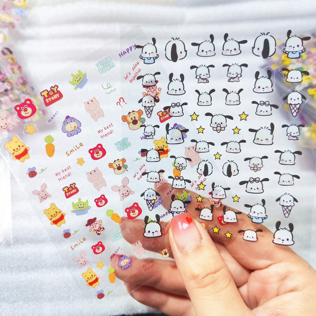 Sticker Cute Cartoon Sticker DIY Decorative Sticker Handbook Material ...