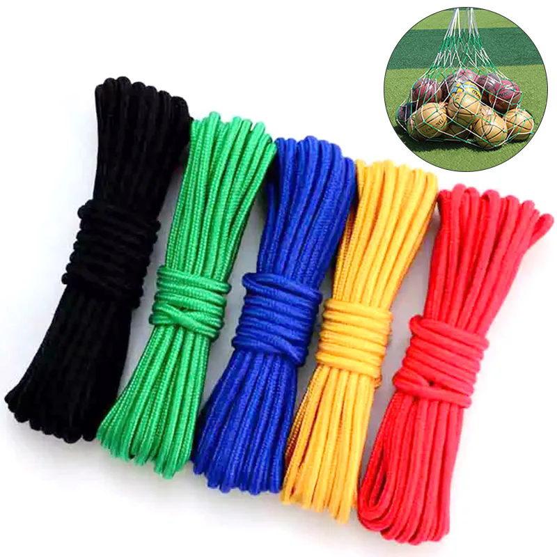 10M 4-8mm Braided Nylon Rope Polypropylene Rope Climbing Boat Yacht ...