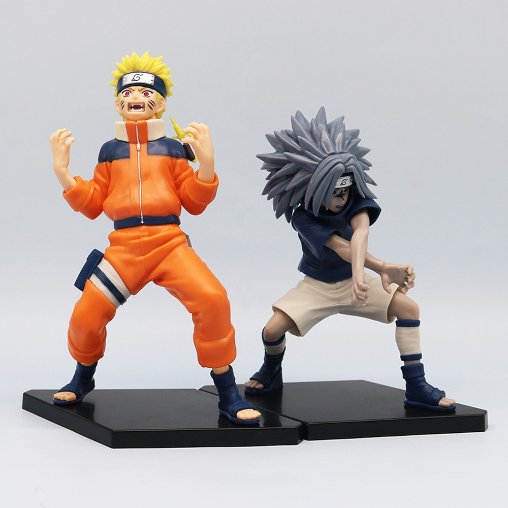 16-18cm Anime Naruto Figure Uzumaki Naruto Uchiha Sasuke PVC Action ...