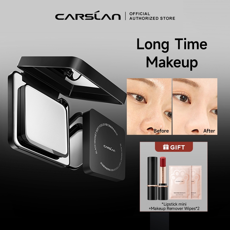Carslan powder oil control makeup setting powder 24h long effect ...