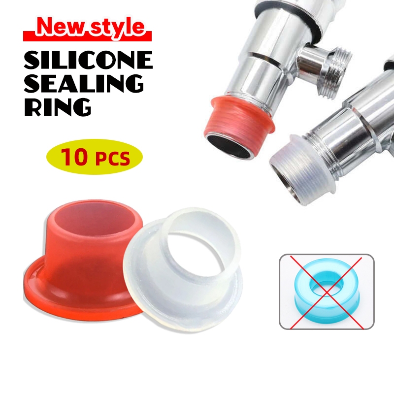 10PCS New faucet silicone sealing ring 1/2 "generic leak proof gasket ...