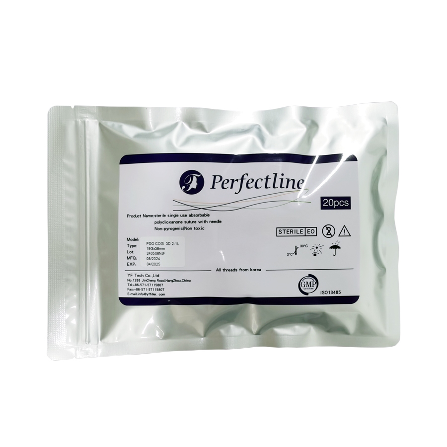 PROMOTION ! Perfectline 20 Pieces PDO/PCL thread lift MONO COG SCREW ...