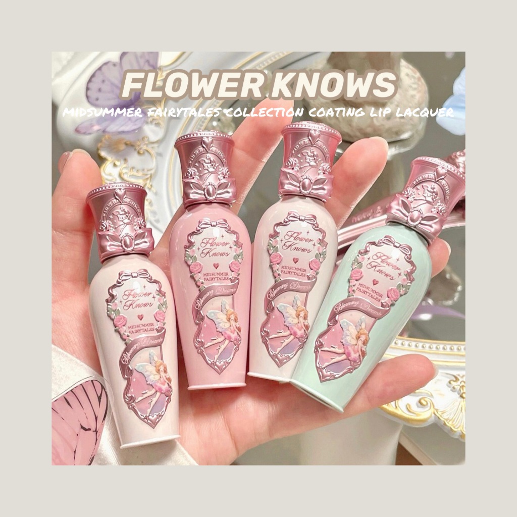 FLOWER KNOWS Midsummer Fairytales Collection Coating Lip Lacquer ...