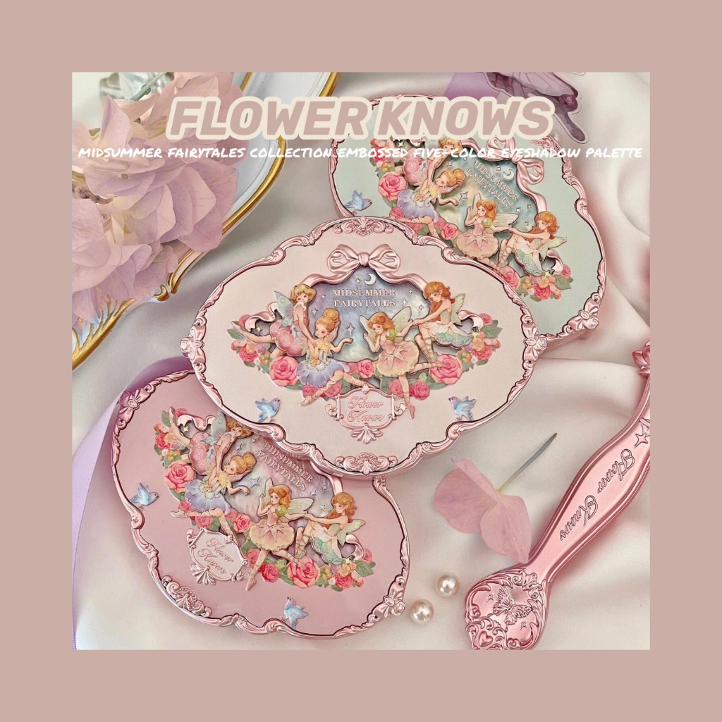 FLOWER KNOWS Midsummer Fairytales Collection Embossed Five-Color ...