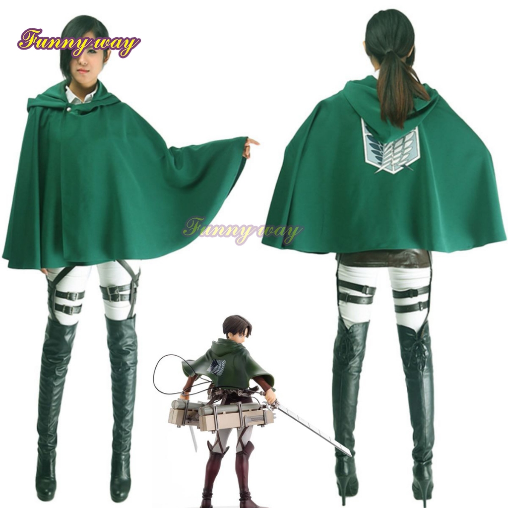 The Scouting legion Cloak Shingeki no Kyojin Cosplay Costume Hooded ...