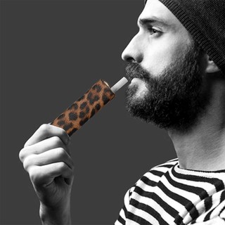 4 Colors Leopard Print Skin Leather Case for IQOS ILUMA ONE Replaceable ...