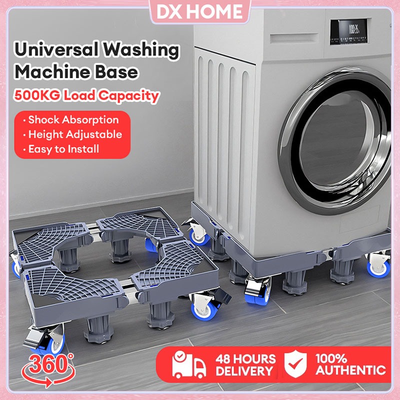 Heavy Duty Washing Machine Stand Base Adjustable Refrigerator Bracket ...