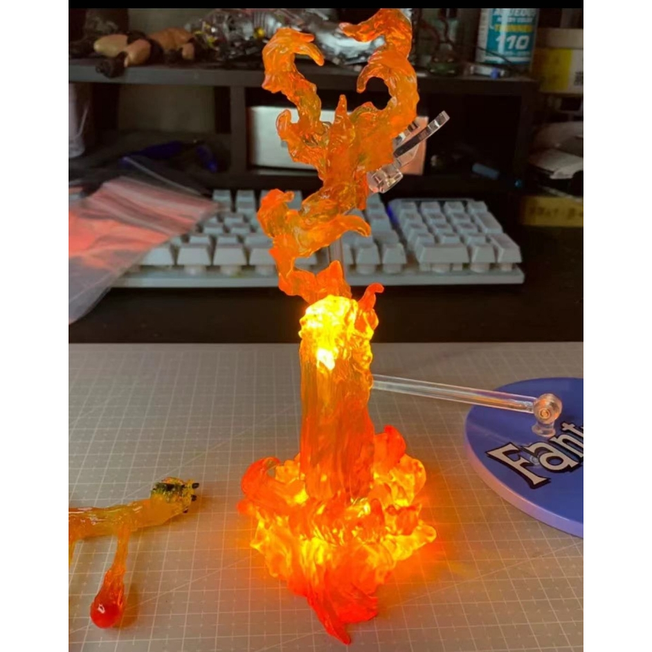 Mezco Magical Four Heroes Thunderbolt Fire Dismantling of genuine ...