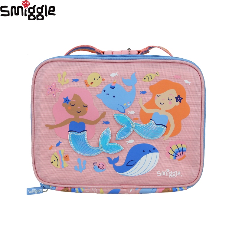 Australia smiggle original children's Lunch Bag girls Food Bags orange ...