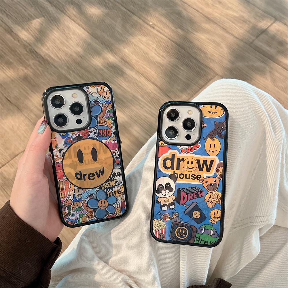 3D Gradient Cute Cartoon Pattern Phone Case For Iphone 11 12 13 14 Plus ...