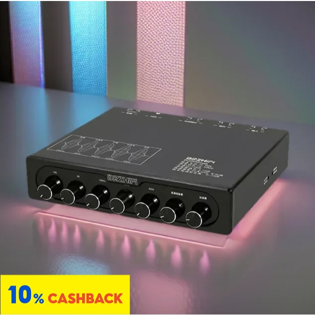 ⭐Hifi Five Tone Balanced Preamplifier Mixer Use JRC5532DD Opamp Chip 5 ...