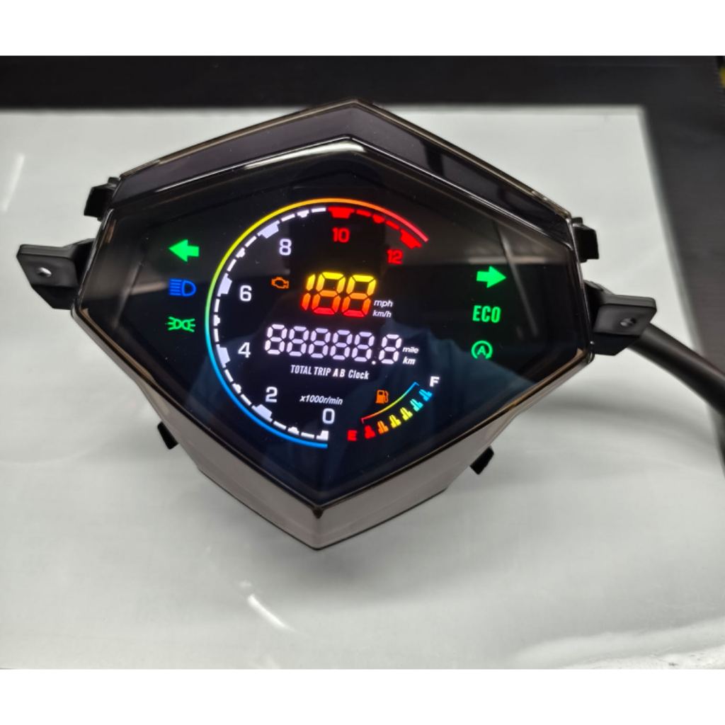 100% plug and play For Yamaha Solariz DIGITAL METER Ego Solariz 125 MIO ...