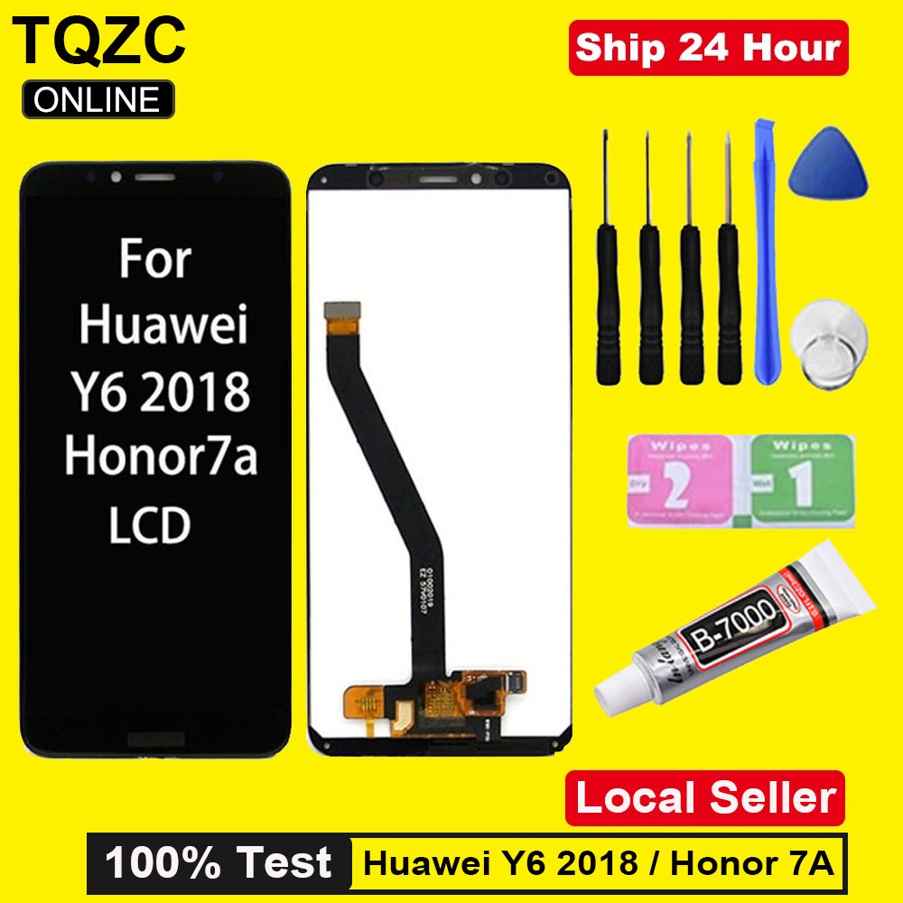TQZC Original LCD For Huawei Y6 2018 / Honor 7A LCD Display Touch ...