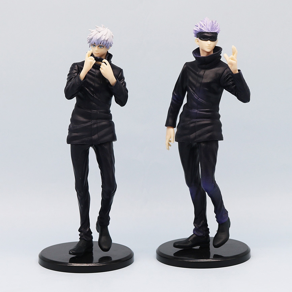 21cm Anime Jujutsu Kaisen Figure Gojo Satoru The Strongest Magician PVC ...