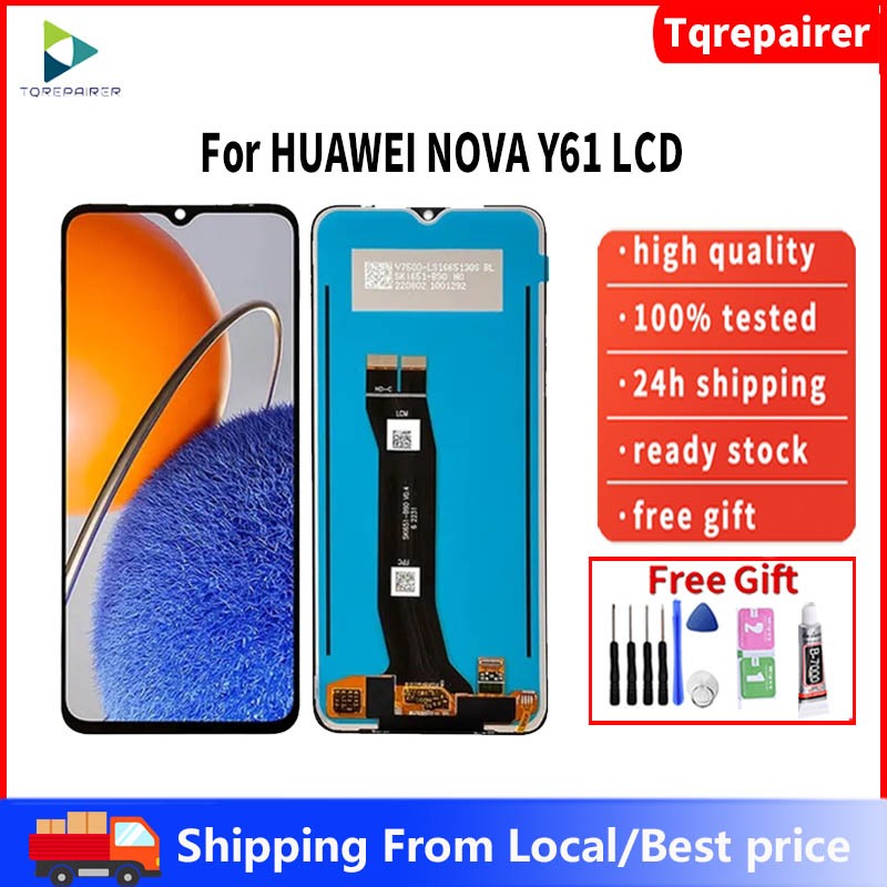 [Tqrepairer ]Original For HUAWEI Nova Y61 LCD LCD DIsplay Touch Screen ...