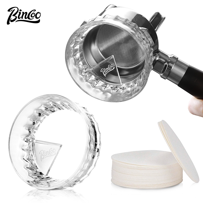 BINCOO Coffee Powder Catcher Coffee Machine Anti-flying Powder Italian ...