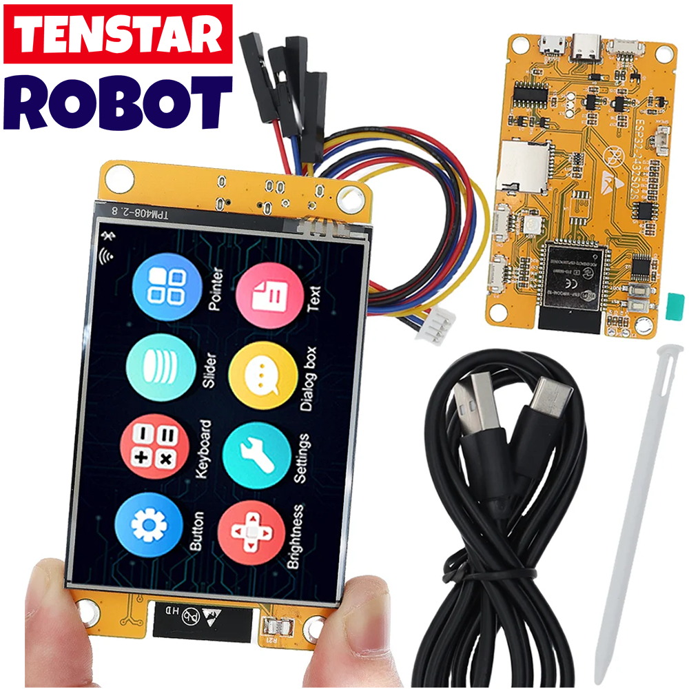 ESP32 Arduino LVGL WIFI&Bluetooth Development Board 2.8 " 240*320 Smart Display Screen 2.8inch ...