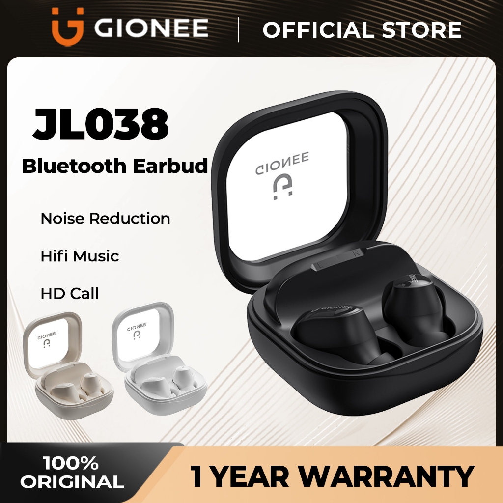 Gionee JL038 Wireless Earphone Bluetooth 5.4 True Wireless Earbud Low ...