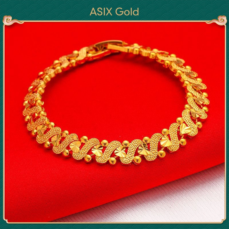 Gelang Emas 916 Goldsmith Same Style SSS Bracelet for Ladies 24K Gold ...