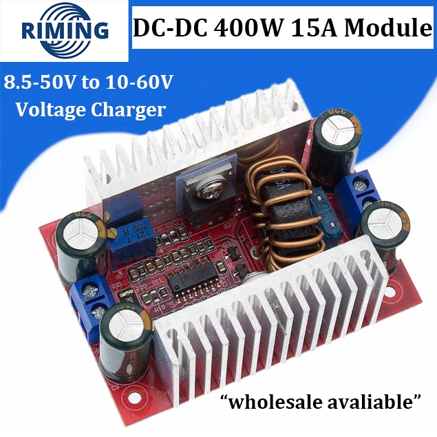 DC-DC 400W 15A Module Step-up Boost Converter Constant Current Power ...