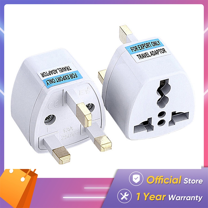 British Standard Plug Travel Adapter Malaysia 3 Pin UK Plug Converter ...