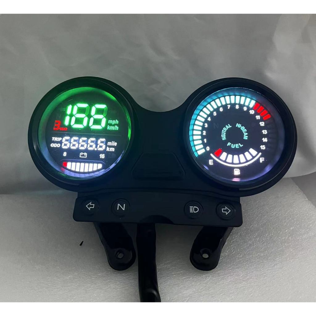 For YAMAHA RXZ Catalyzer Catal 5pv mili YBR125 YBR 125 Digital Meter ...