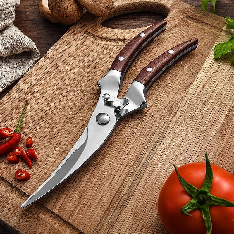 Kitchen Scissors Stainless Steel Heavy Duty Poultry Shears For Bone ...