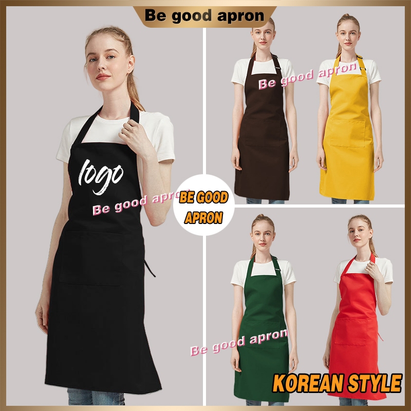 Hang Neck Apron Waterproof apron apron custom name kitchen apron chef ...