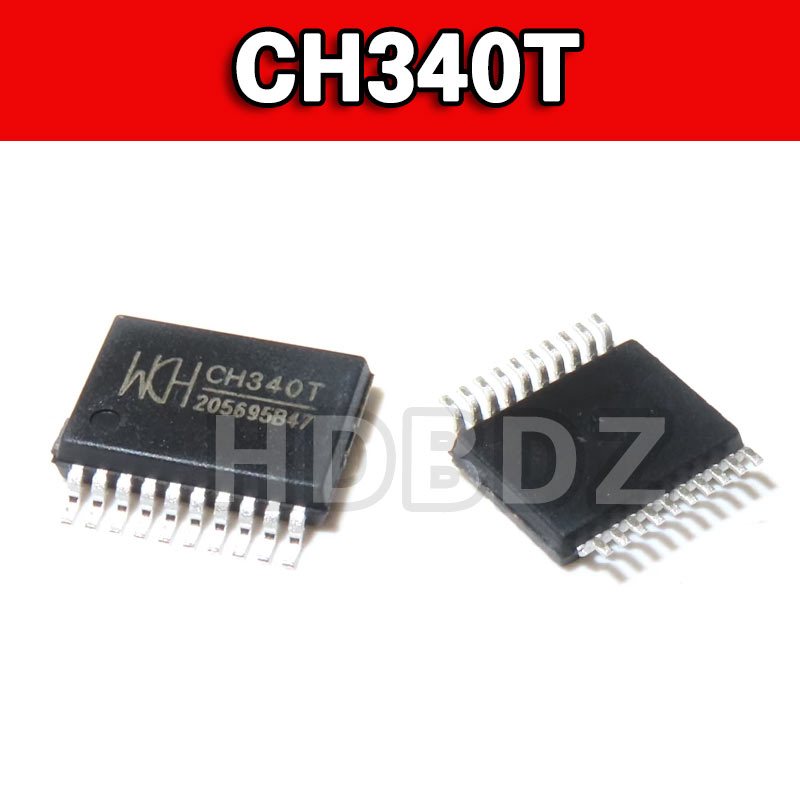 Ch340t WCH SSOP20 USB Busbar Adapter Chip IC SMD CH340 | Shopee Malaysia